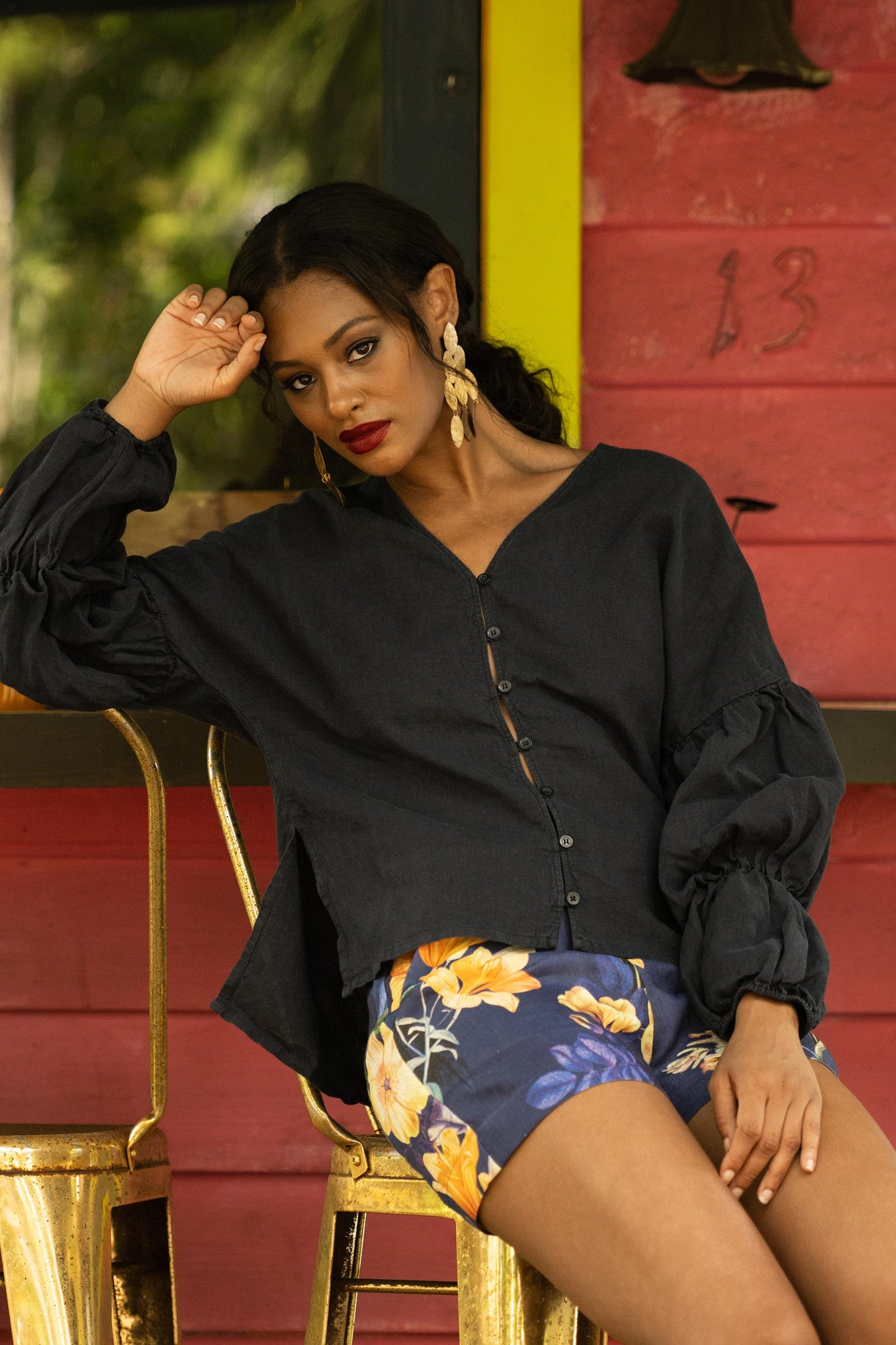 Coco Top Linen – OCHIE